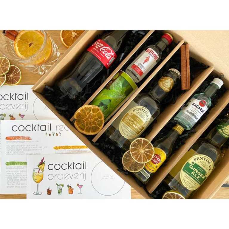 Cocktail pakket cadeaus - Originele cadeauboxen | Cadeaumakers